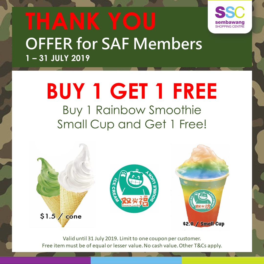 Celebrate SAF Day with us! – Sembawang Shopping Centre